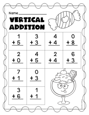 Addition within 10 | Simple Addition Worksheet | Made By Teachers