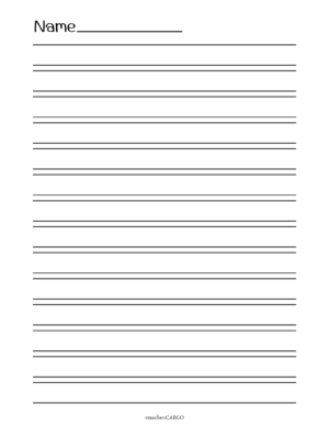 Primary Writing Paper with Picture Box | Lined Writing Paper | Made By ...