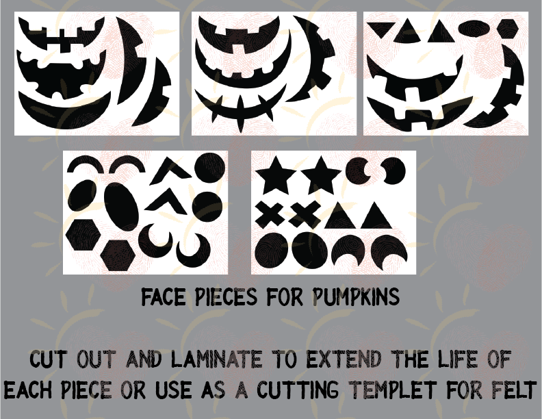 Jack-O-Lantern Face Making - pumpkin Matching game - Halloween ...
