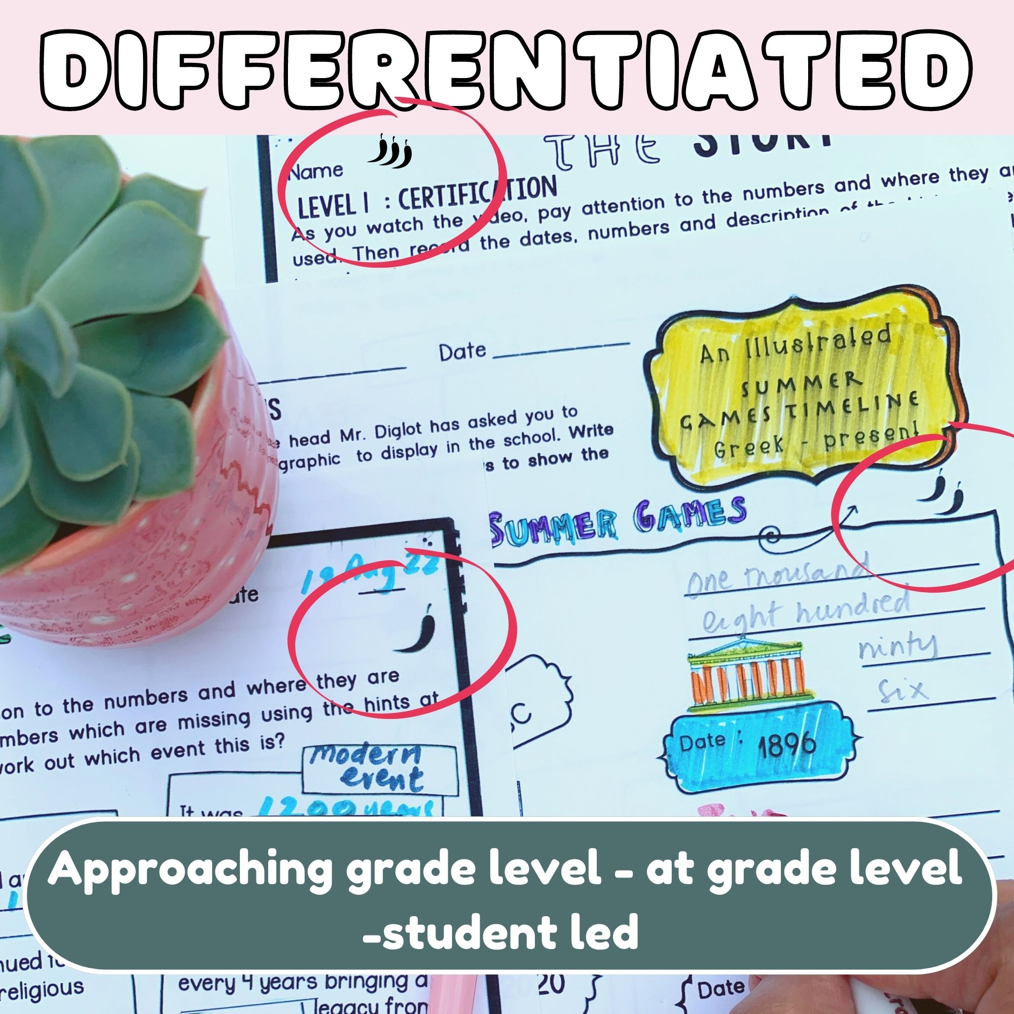 Standard Expanded Word Form & Comparing Activity Project Based Learning ...