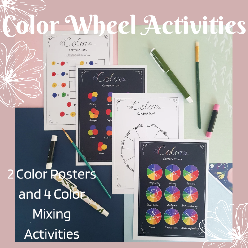 Color Wheel Template and Color Mixing activities | Made By Teachers