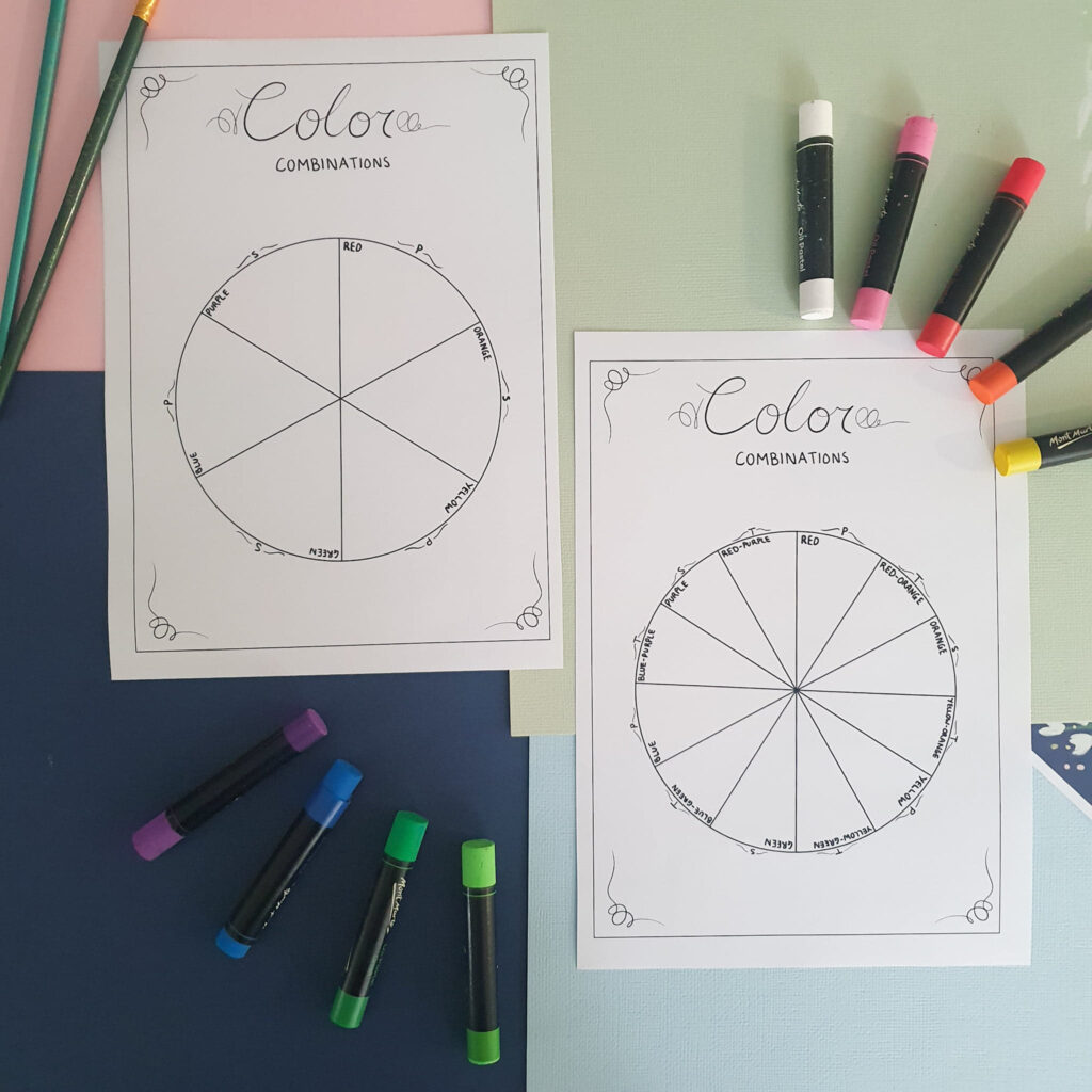 Color Wheel Template and Color Mixing activities | Made By Teachers
