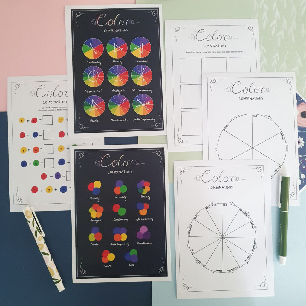 Color Wheel Template and Color Mixing activities | Made By Teachers