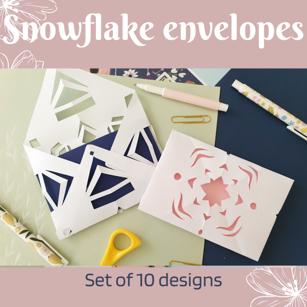 Christmas Card - Snowflake Envelopes | Made By Teachers