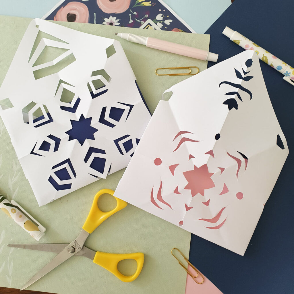 Christmas Card - Snowflake Envelopes | Made By Teachers