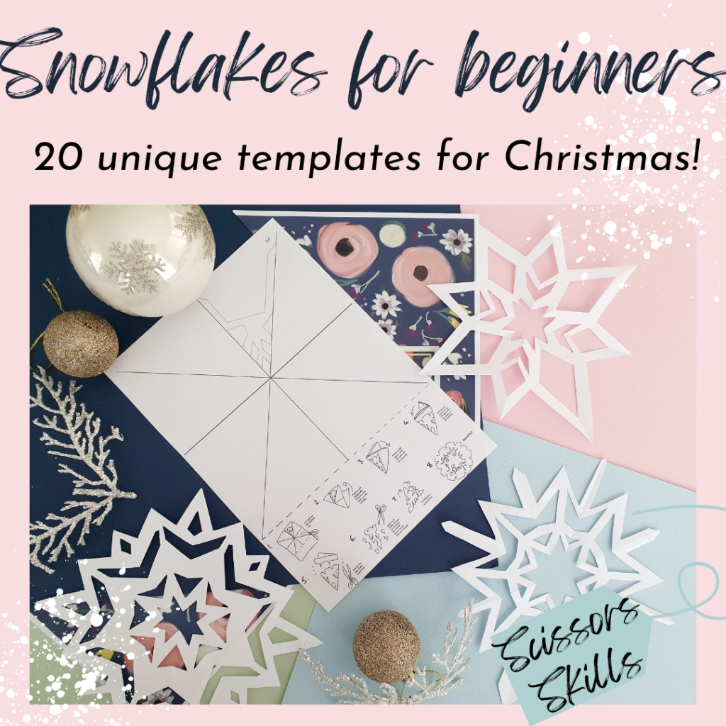 Christmas Activities - Cutout Snowflake set of 20 | Made By Teachers