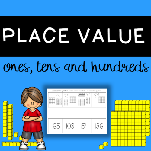 Place Value Counting Comparing Regrouping Base 10 Blocks Ones and Tens ...