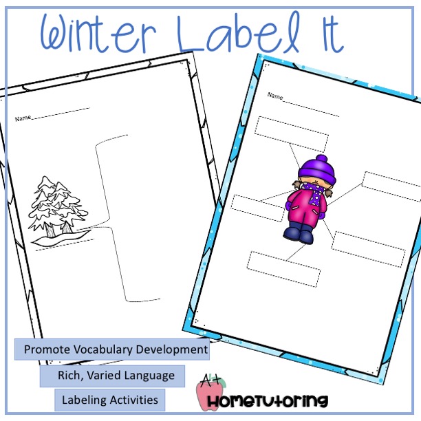 Winter Label It | Made By Teachers