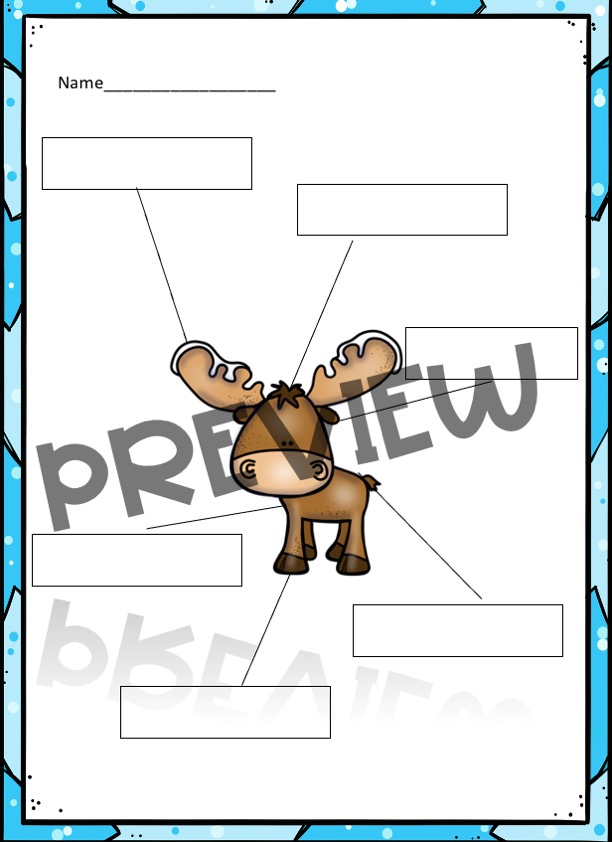 Winter Label It | Made By Teachers