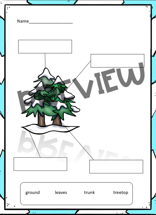 Winter Label It | Made By Teachers