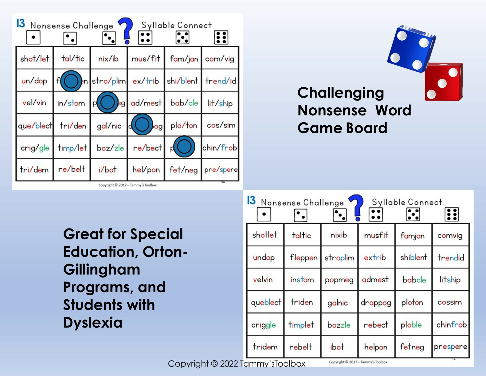 Syllable Division Rules Connect Game | Made By Teachers