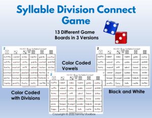Syllable Division Rules Bundle Print and Digital Resources - Made By Teachers