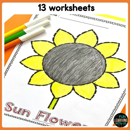 Thanksgiving Picture Tracing & Coloring Fine Motor Activity | November ...