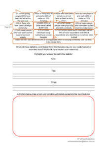Beating The Bullies - Work Booklet - Made By Teachers