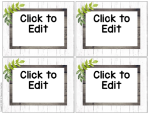 Modern Farmhouse Classroom Jobs - Made By Teachers