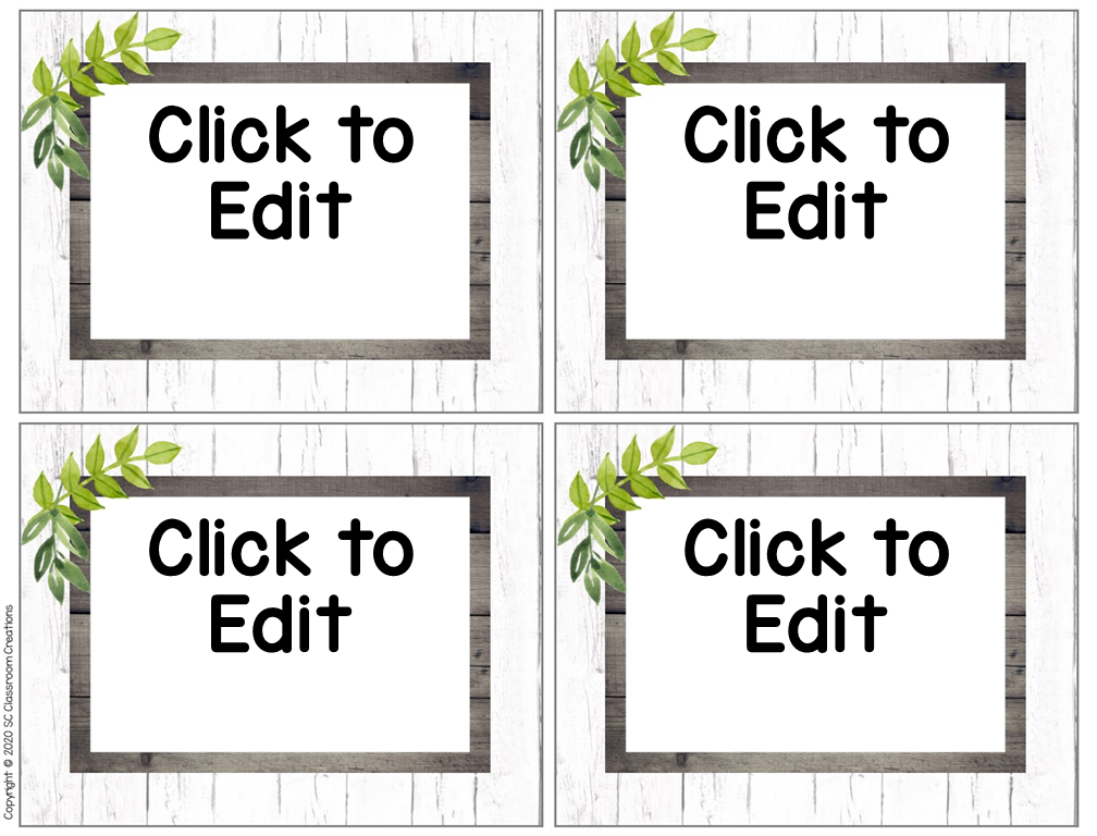 Modern Farmhouse Classroom Jobs - Made By Teachers