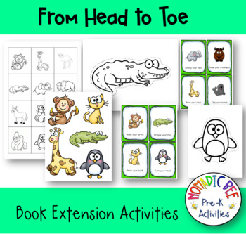 From Head to Toe Book Extension Activities - Made By Teachers