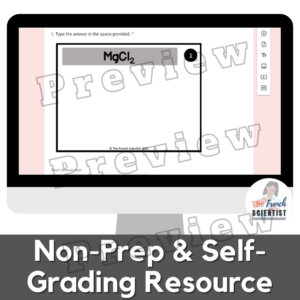 CHEMISTRY Naming Chemical Compounds - 40 Task Cards Activity [Digital ...