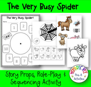 The Very Busy Spider Sequencing Activity | Made By Teachers