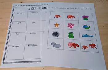 A House for Hermit Crab Sequencing | Made By Teachers