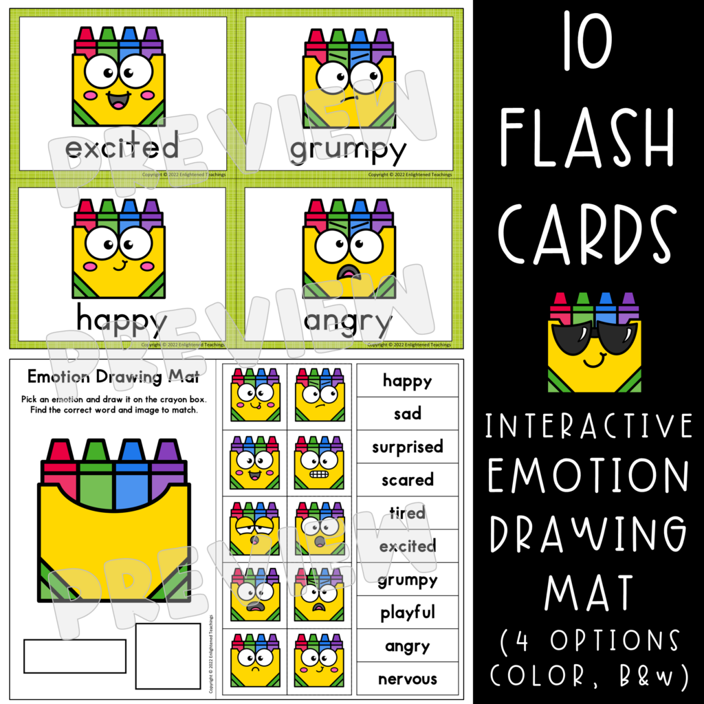 Feelings & Emotions Adapted Book with SEL Activities - Crayon Box ...