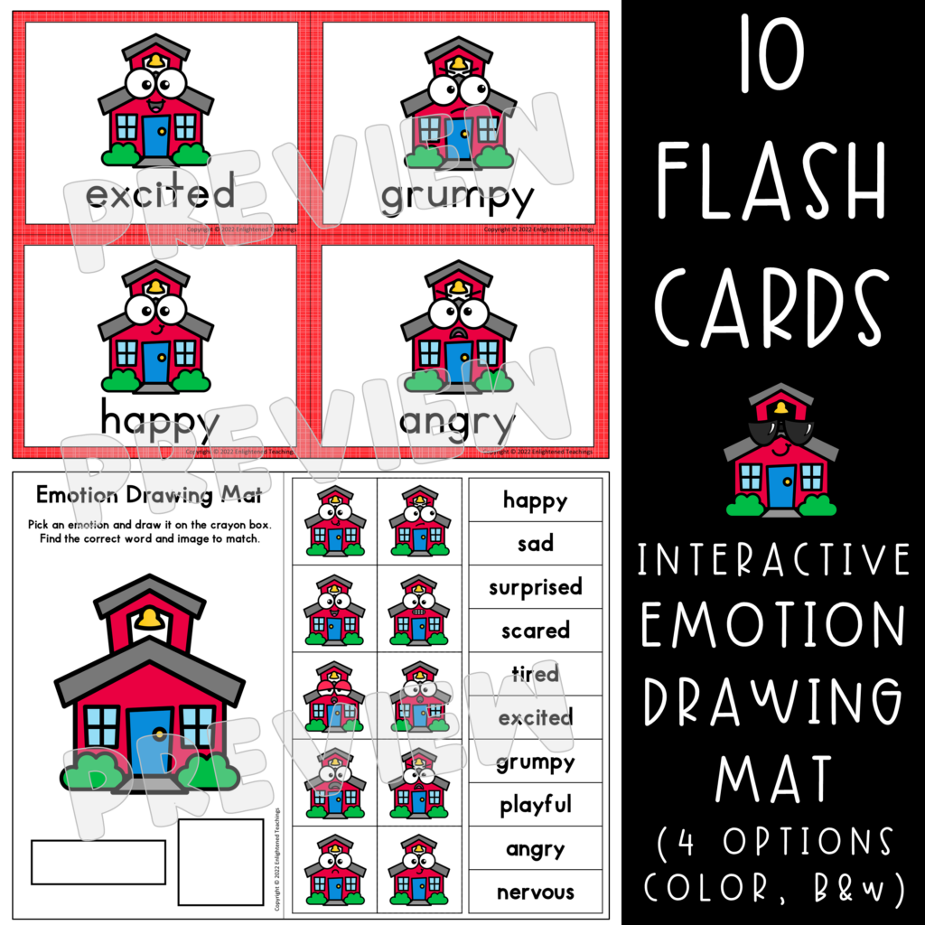 Feelings & Emotions Adapted Book with SEL Activities - School House ...