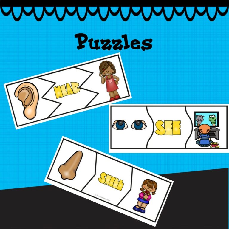 Five Senses Activities | 5 Senses Worksheets | Pre-K K Science | Made ...