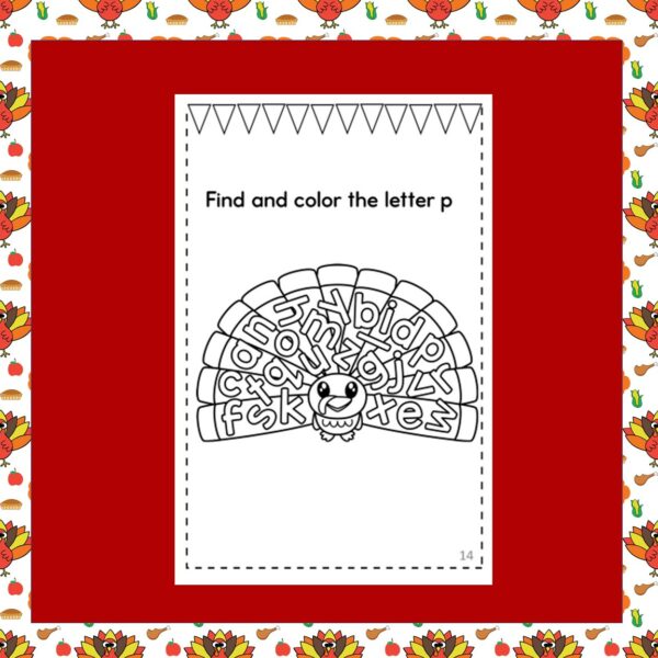 November | Early Finishers Activity Book | Kindergarten | Made By Teachers