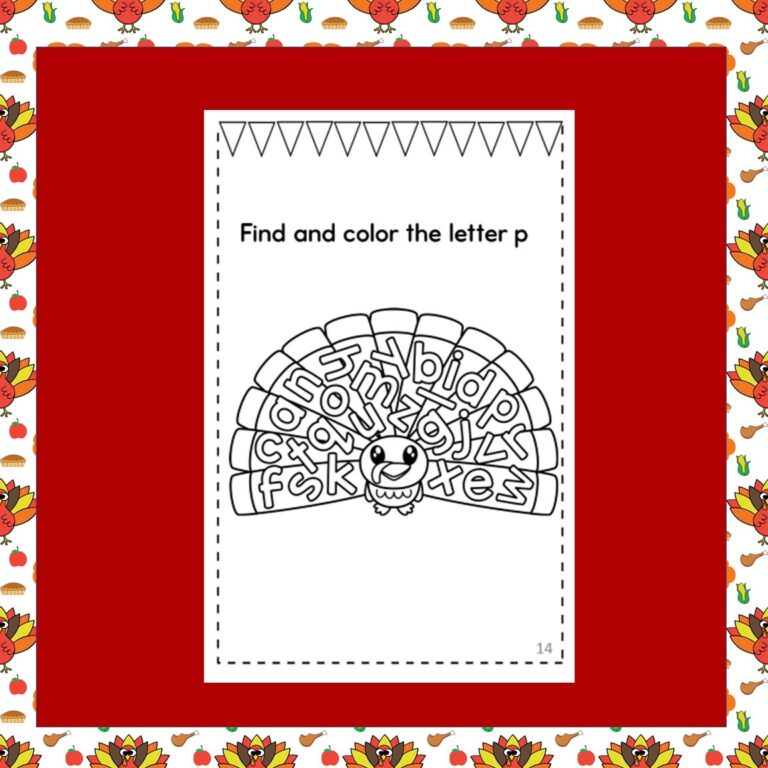 November | Early Finishers Activity Book | Kindergarten | Made By Teachers