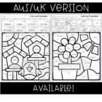 Spring Preposition Color by Code NO PREP Spring Preposition Coloring ...