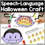 Halloween Speech Therapy Craft - Speech and Language Articulation ...