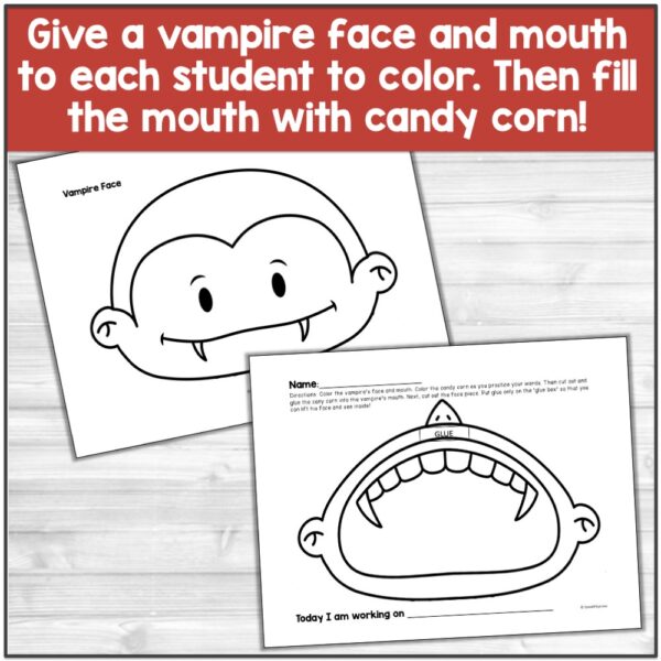 Halloween Speech Therapy Craft - Speech and Language Articulation ...