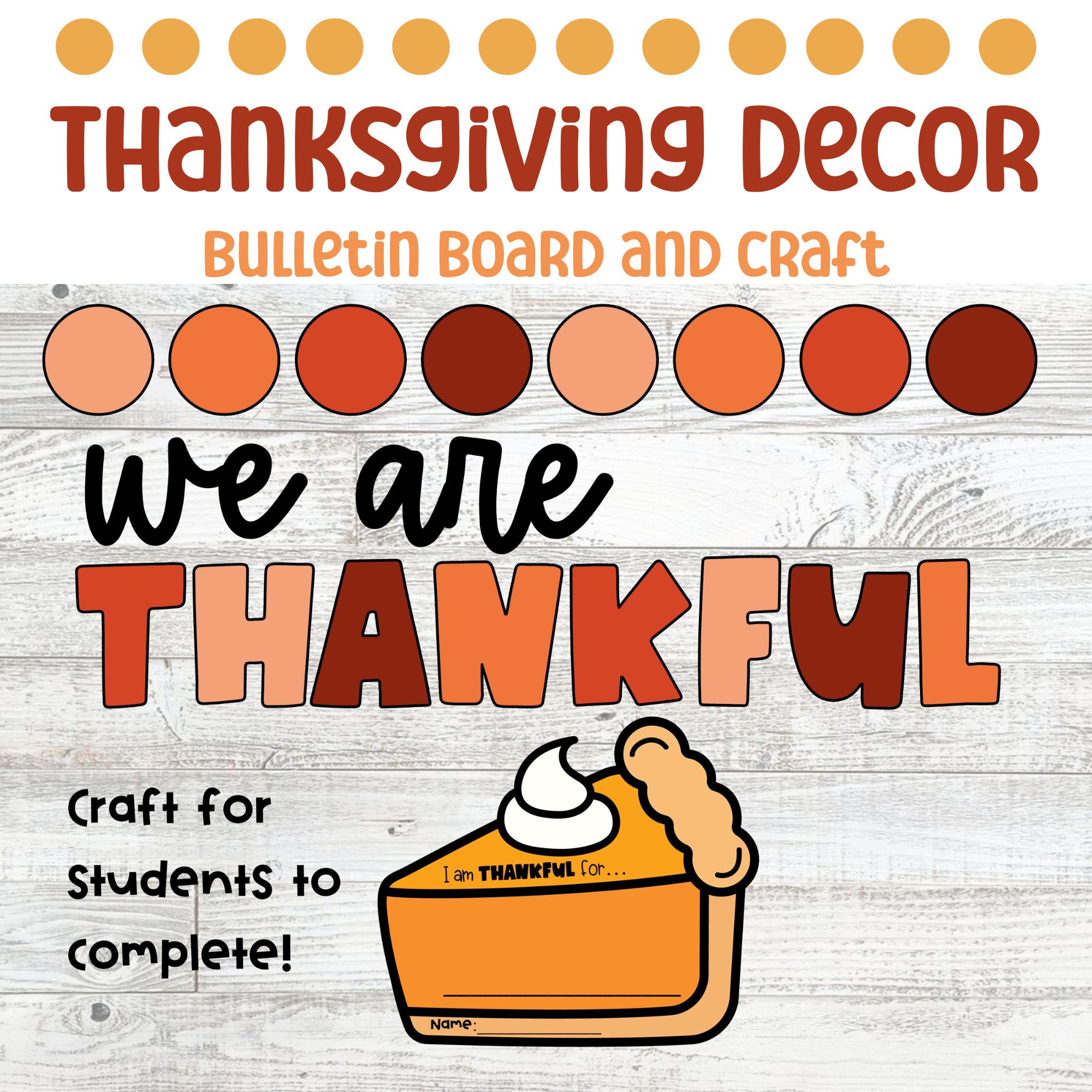 Thanksgiving Poster Board Ideas