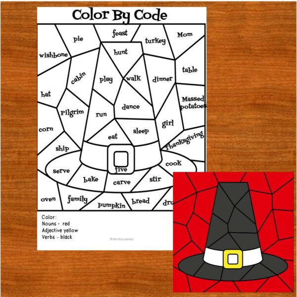 Parts of Speech | Thanksgiving Themed Word Work Center and Worksheets ...