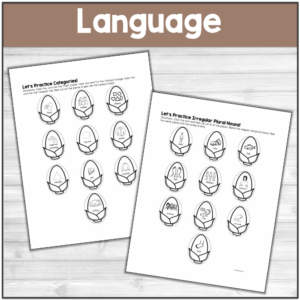 Thanksgiving Speech Therapy Craft - Articulation and Language Activity ...