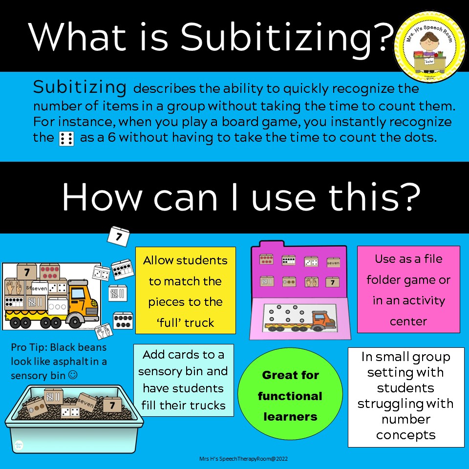 Math Concepts | Subitizing | 1 - 10 Transportation Vehicle Theme | Made ...