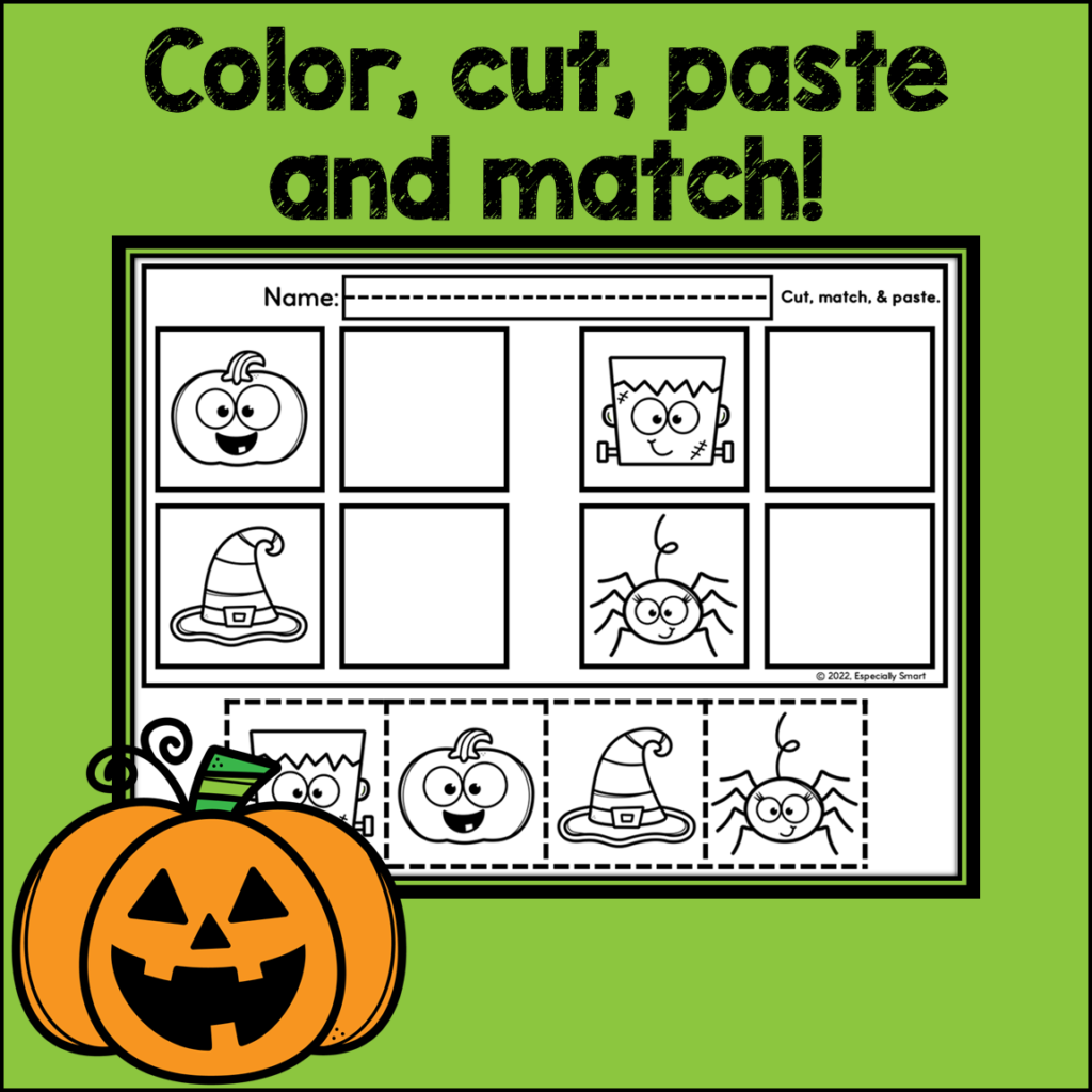 Halloween Identical Matching Freebie | Made By Teachers