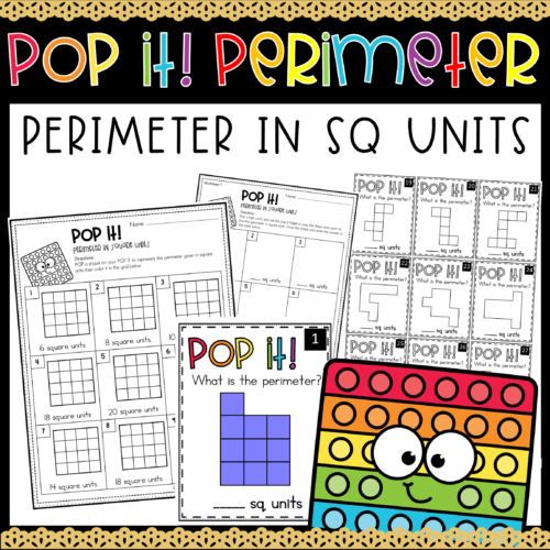 Math POP IT Bubble POP Task Cards and Worksheets Growing BUNDLE | Made ...