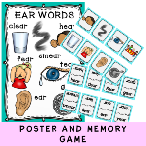 EAR Sound Worksheets - Made By Teachers