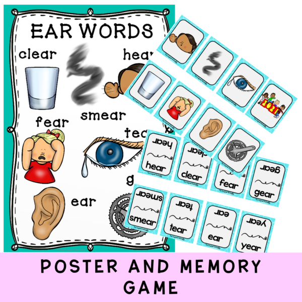 EAR Sound Worksheets | Made By Teachers