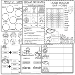 AIR, EAR, EER, IER AND ERE Sound Worksheet Bundle | Made By Teachers