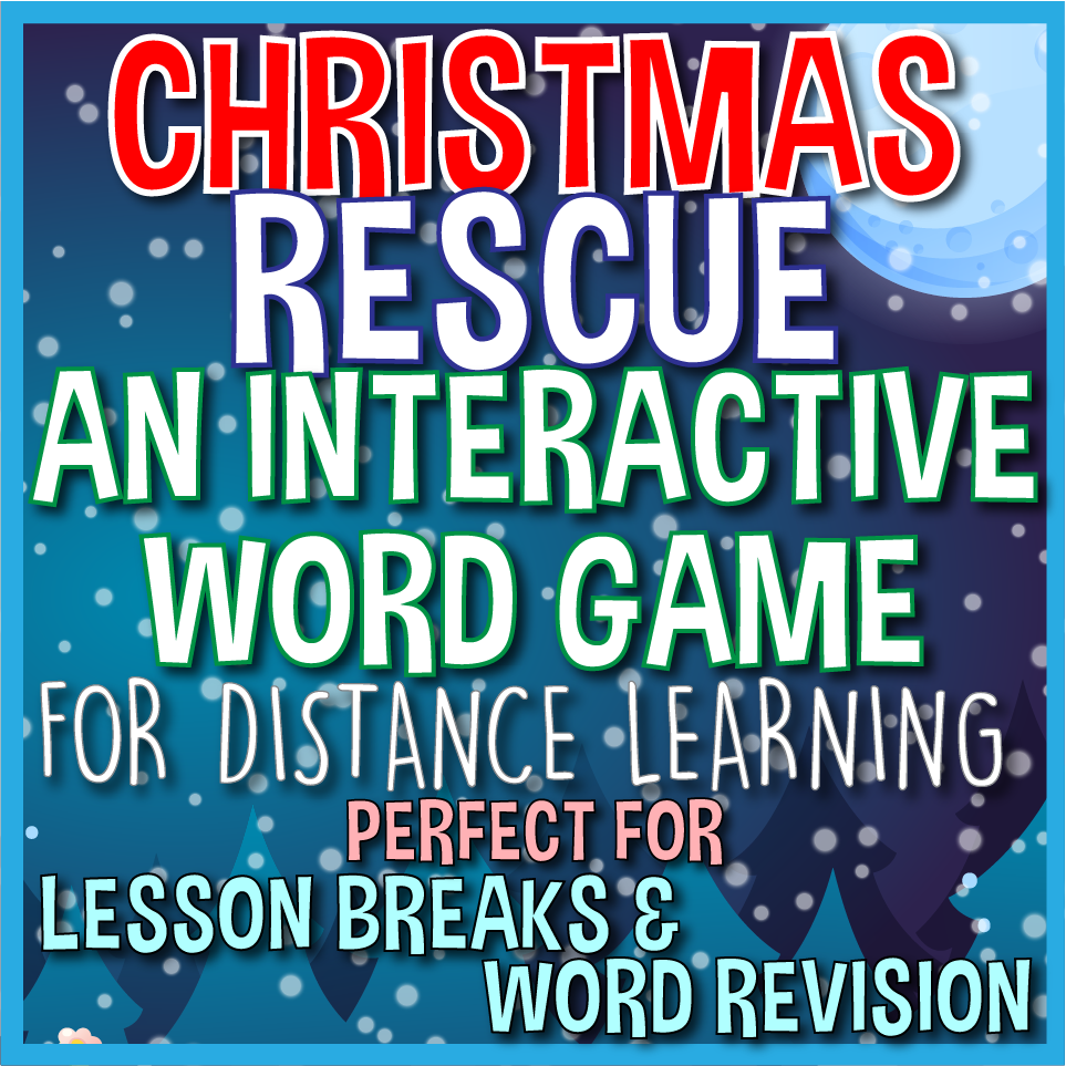 Christmas Rescue Digital Interactive Hangman Game for PowerPoint | Made ...