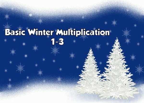 Basic Winter Multiplication Boom Cards 1-3 - Made By Teachers