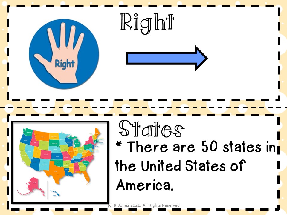 Word Wall Vocabulary Posters for Social Studies | 1st Grade | 93 Words ...