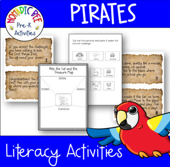 Pirates Literacy Activities | Made By Teachers