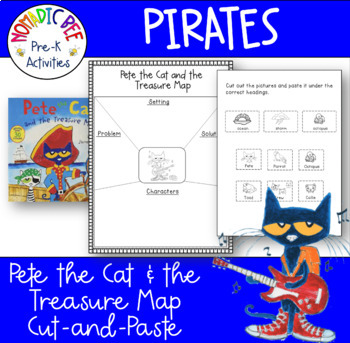 Pete the Cat and the Treasure Map | Made By Teachers