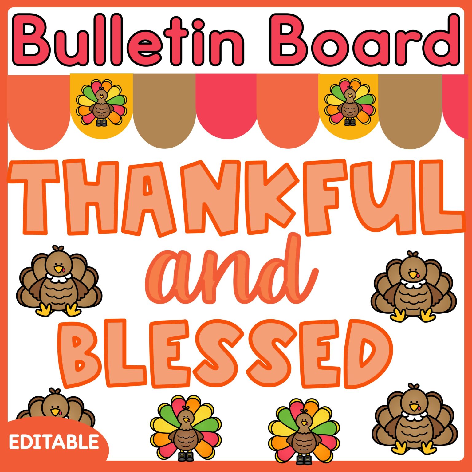 Turkey in Disguise Thanksgiving Bulletin Board & Turkey Trouble - Made ...