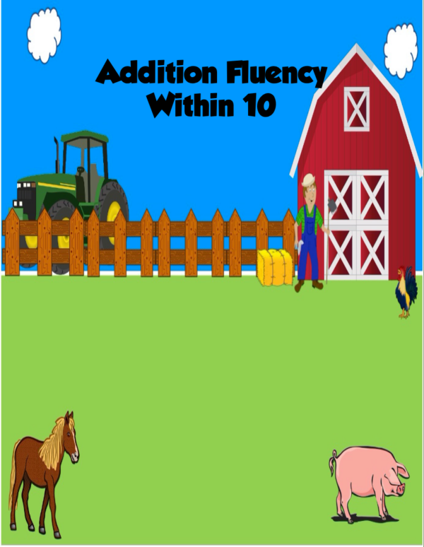 Addition Fluency Within 10 Boom Cards - Made By Teachers