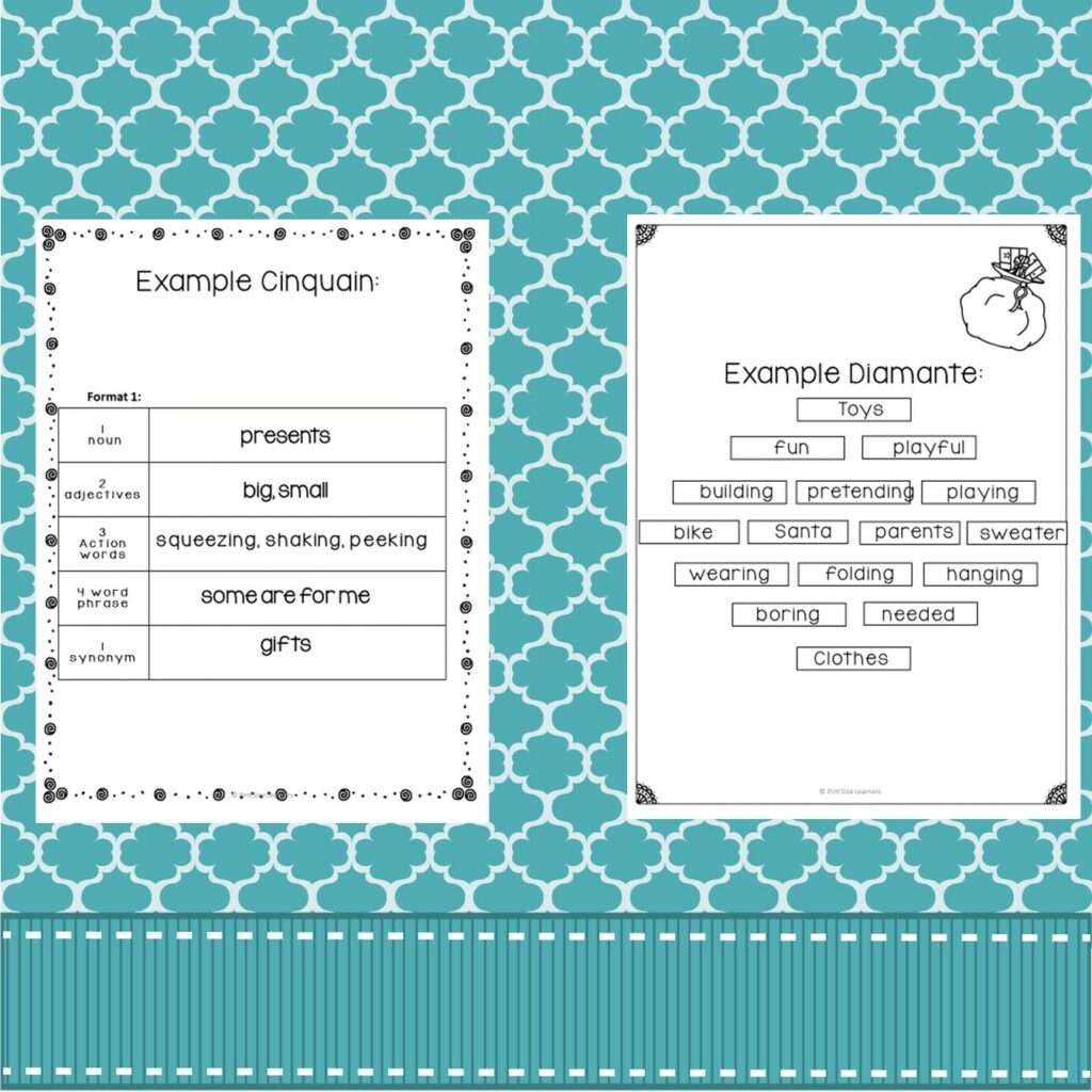 Christmas Poetry Unit | Poetry Writing Unit for December | Christmas ...