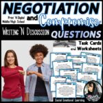Negotiation and Compromise Writing and Discussion Questions - Made By ...